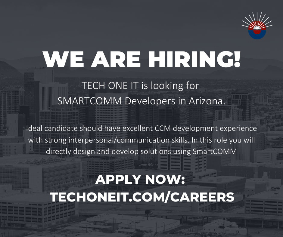 Careers - Tech One IT